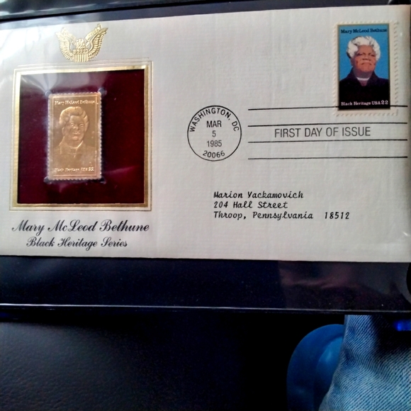 UNBRANDED | Accessories | Mary Mcleod Bethune Stamp | Poshmark